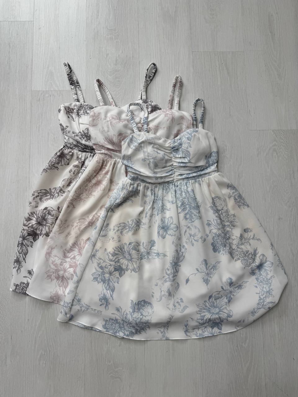 (PREORDER) *TPZ* MINI DIORA DRESS 3.0 IN TOILE DE AFFINITY BABY BLUE ...
