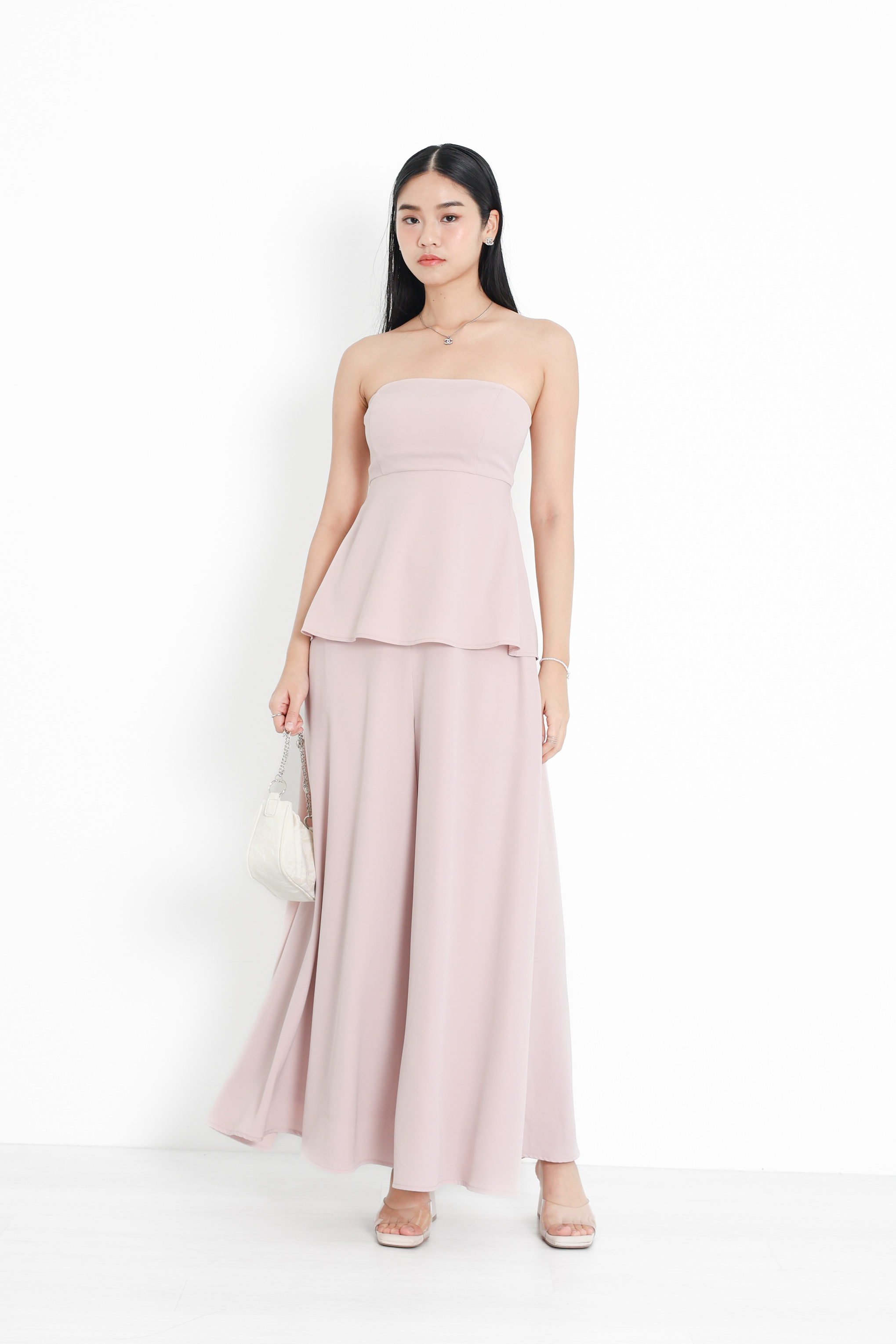 *TPZ* GETAWAY FAIRY OPEN BACK FLOWY TOP IN MELODY PINK | TOPAZETTE