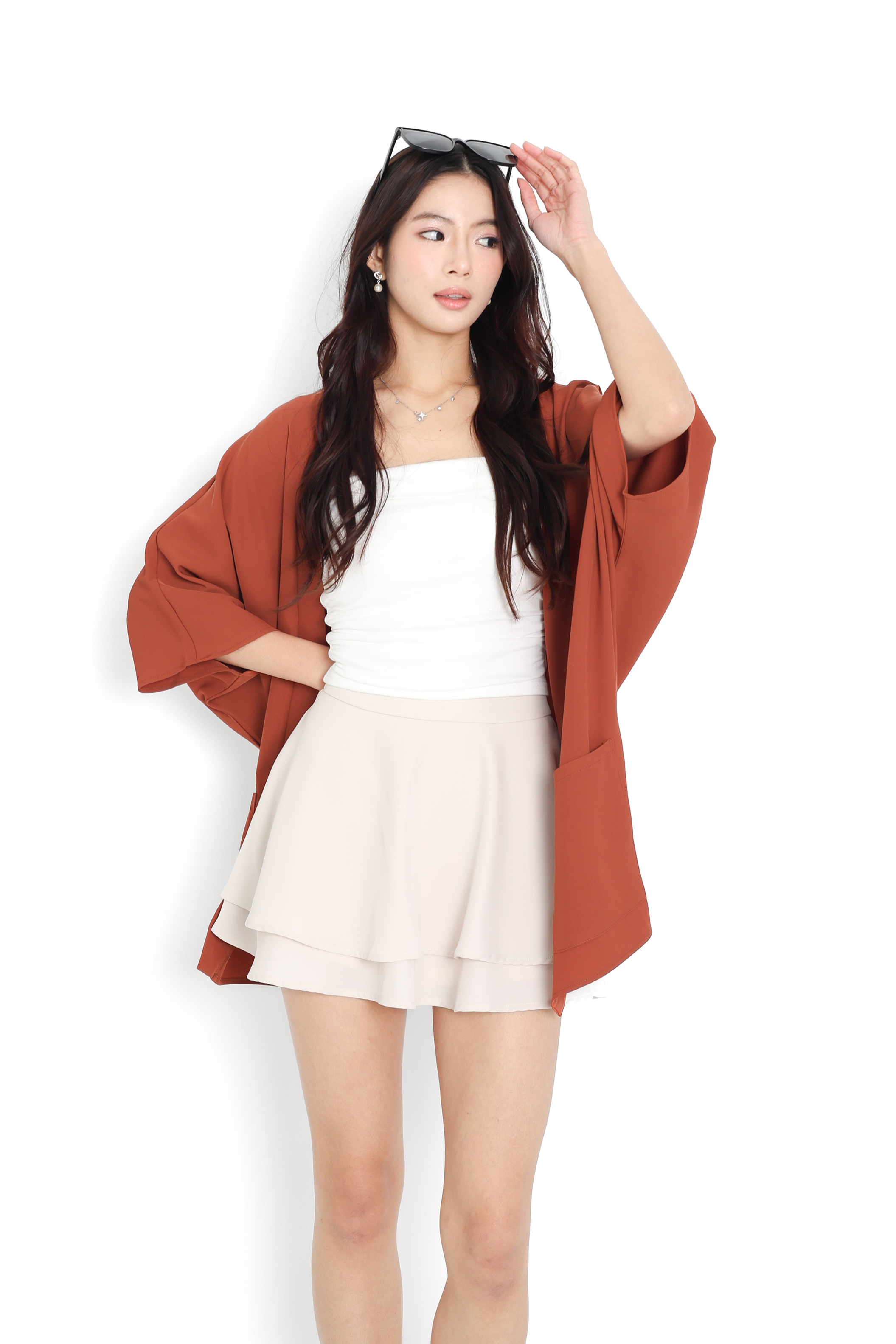 *TPZ* KAIZEN KIMONO 3.0 IN TERRACOTTA (192) | TOPAZETTE